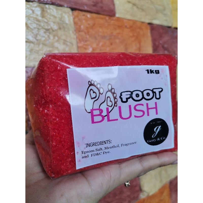 1kg Epsom Salt Foot Soak Foot Blush(Peppermint Scent) | Shopee Philippines