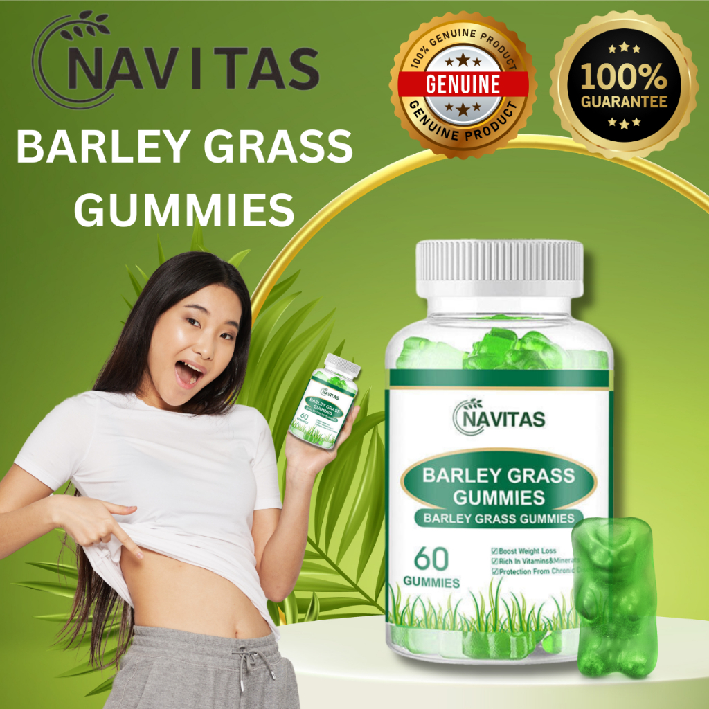 Navitas Barley Grass Gummies Vitamins Gummies 100% Safe Weight Loss ...