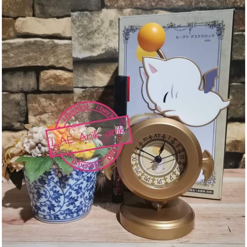 Final Fantasy XIV Moogle Desk Clock | Shopee Philippines
