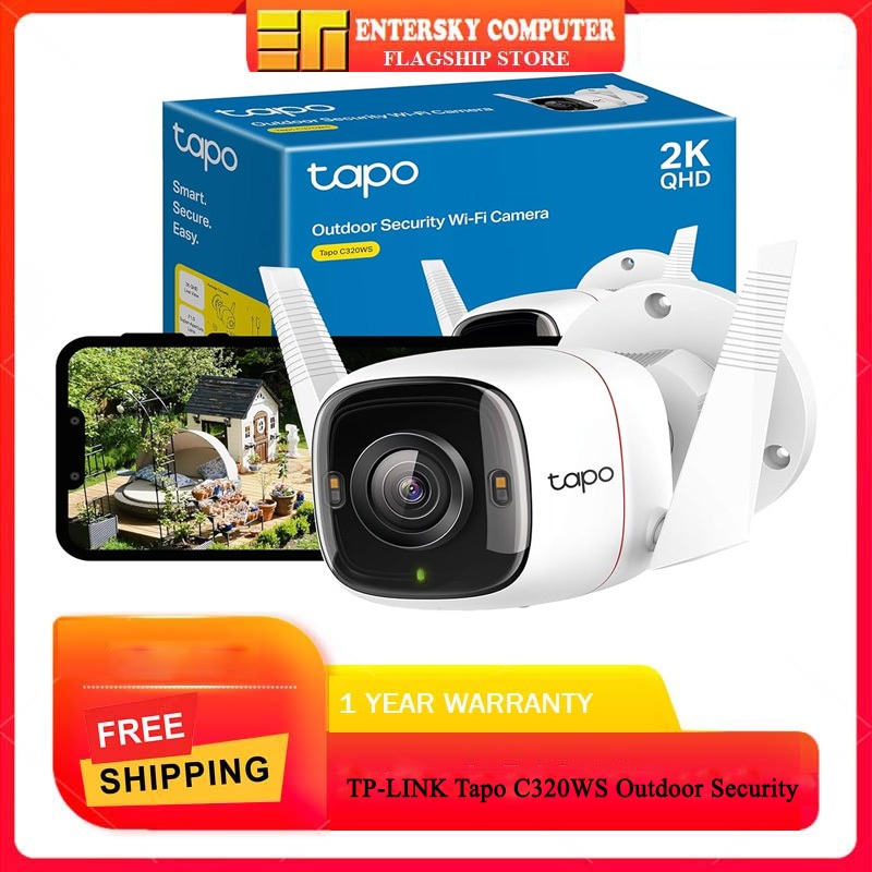 TP-LINK Tapo C320WS Outdoor Security Wi-Fi Camera | Shopee Philippines