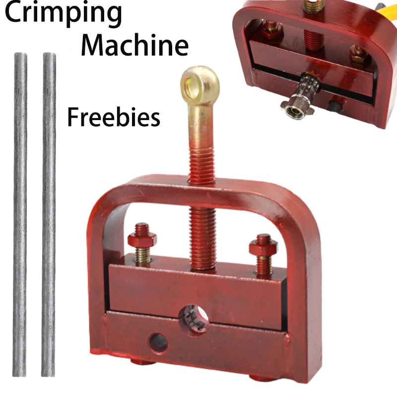 Hydraulic hose press machin Portable Manual Hose joint crimping tool ...