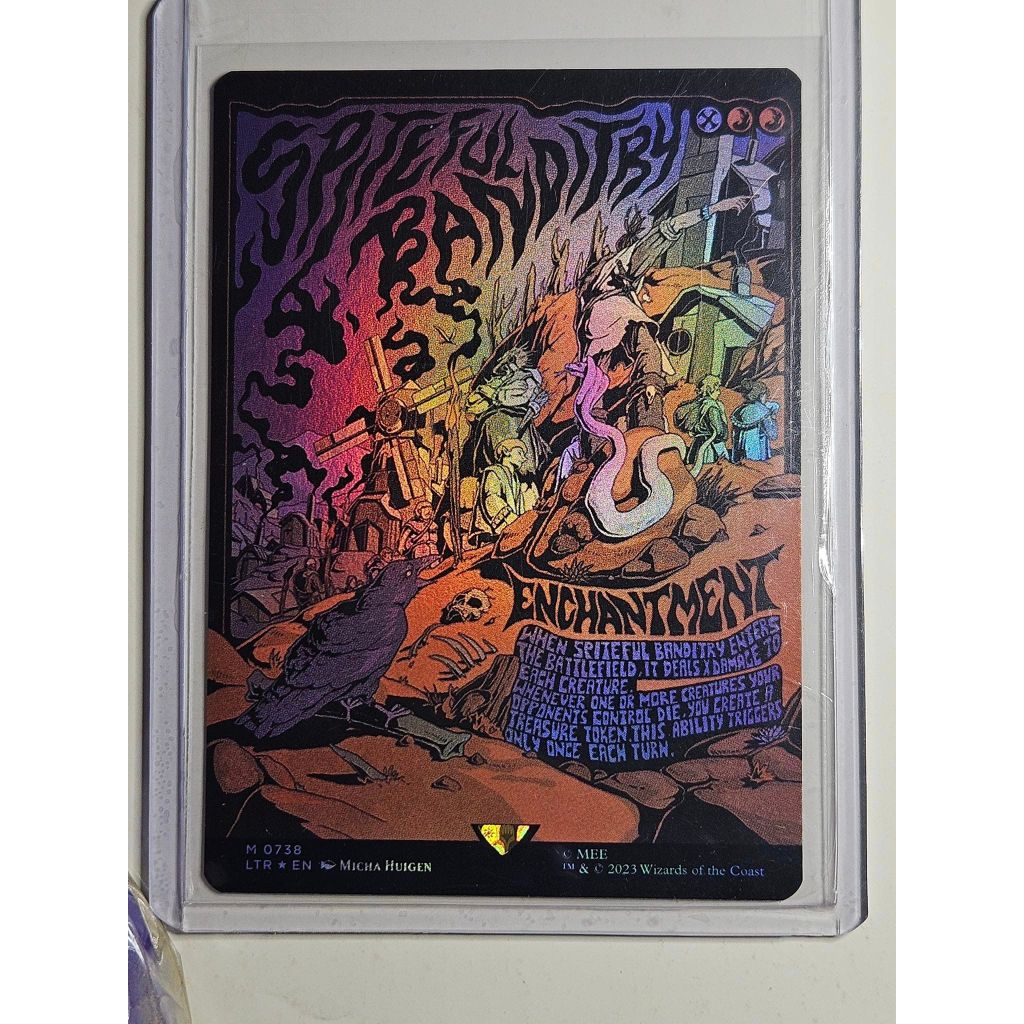 Spiteful Banditry The Lord of the Rings LTR MTG Magic the Gathering 07/ ...