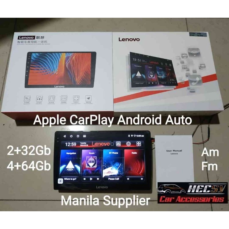 Lenovo Android Head Unit 9" 10" Apple CarPlay Android Auto Sta Fe ...
