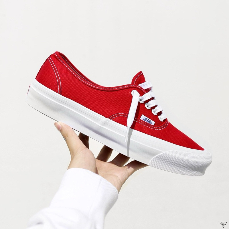 VANS VAULT AUTHENTIC OG RED V2 | Shopee Philippines