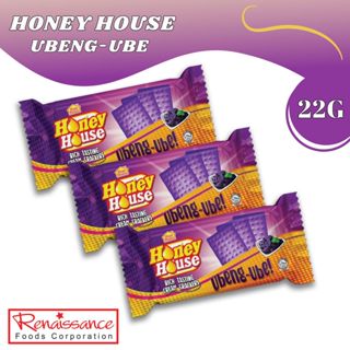 Honey House Ubeng-Ube 22g x 10 | Shopee Philippines