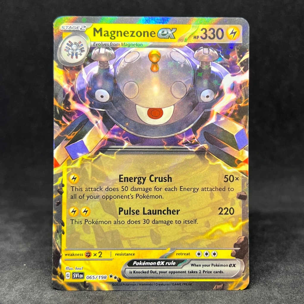 Pokemon TCG Magnezone ex Double Rare 065/198 2023 Scarlet & Violet Base Set | Shopee Philippines