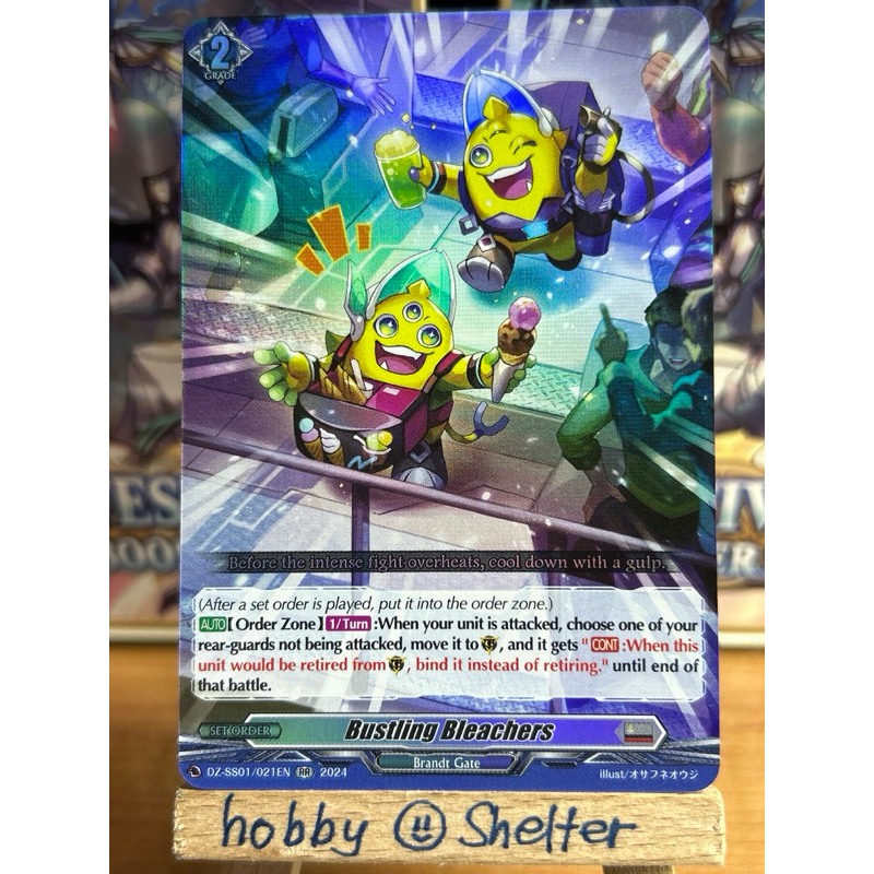 Bustling Bleachers (DZ-SS01 21 RR Brandt Gate) Cardfight Vanguard [Hostage] | Shopee Philippines