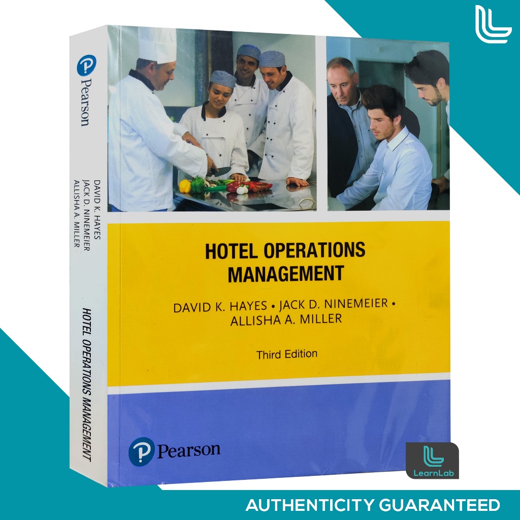 HOTEL OPERATIONS MANAGEMENT Third Edition - David Hayes | Jack ...