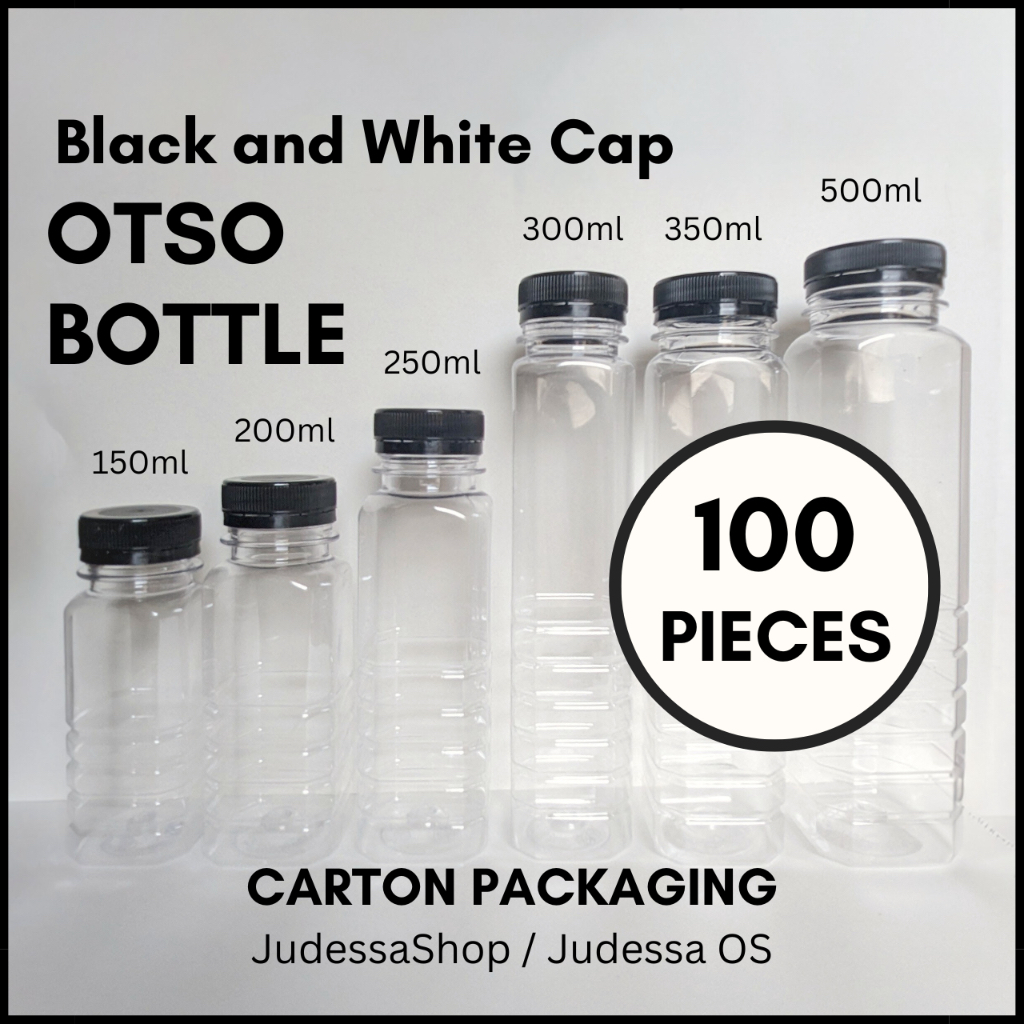 Otso Bottle (sold per 100pcs) 500 | 350 | 300 | 150 | 200 | 250 ml grams empty plastic kutkutin ...