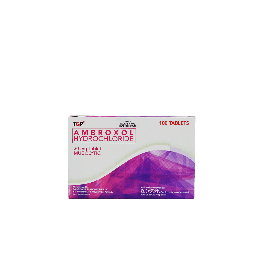 TGP Ambroxol HCl Tab 30mg 10pcs | Shopee Philippines