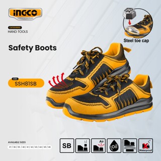 Ingco Working Boots / Rubber Safety Shoes For Men / Women 37-46 SSH81SB ...