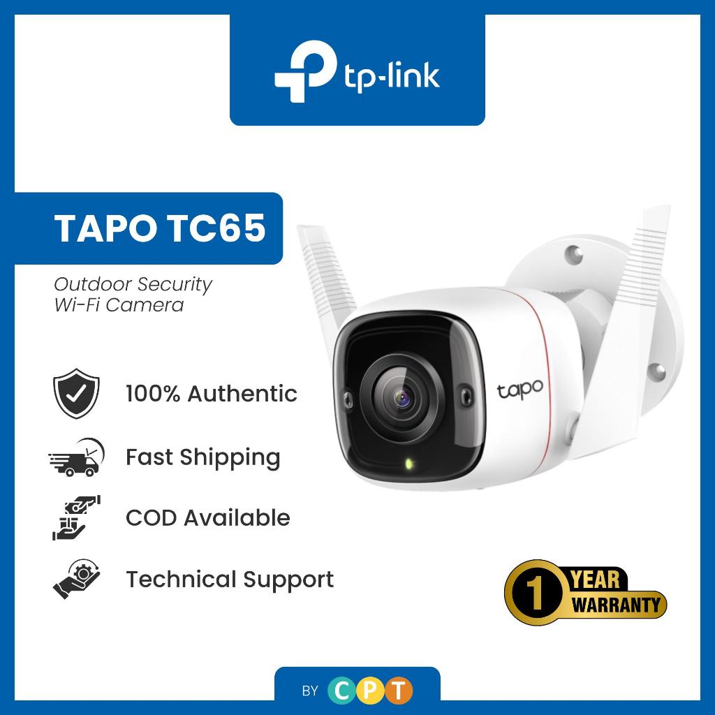 TP-Link Tapo TC65 Outdoor Security WiFi Smart Camera 3MP CCTV IP Camera ...