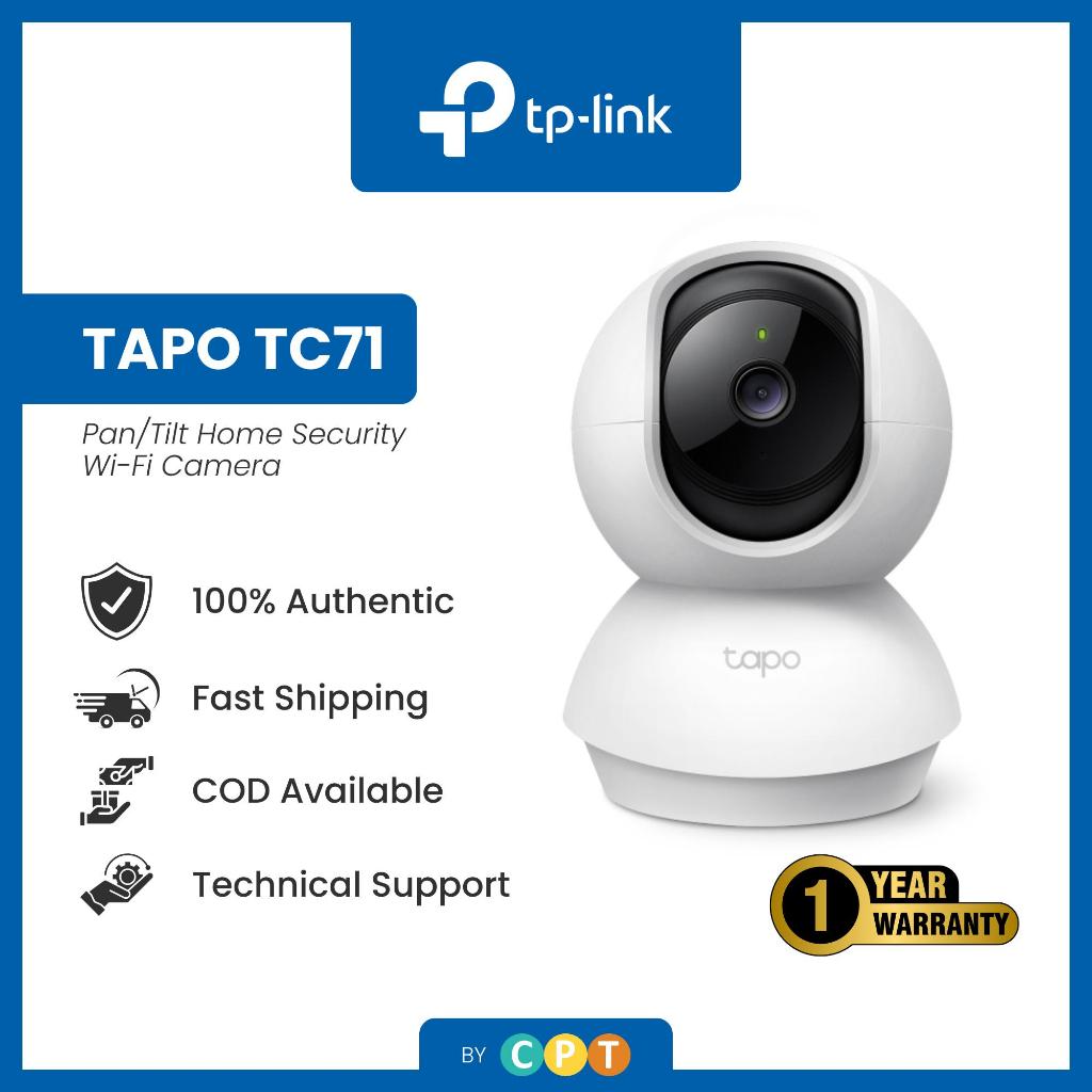 TP-Link Tapo TC71 2K 3MP 360° Pan/Tilt Home Security Indoor Wi-Fi CCTV ...