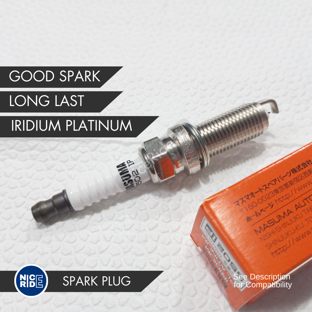 Iridium Platinum Spark Plug Toyota Altis Vios Yaris Nissan Almera Tiida ...