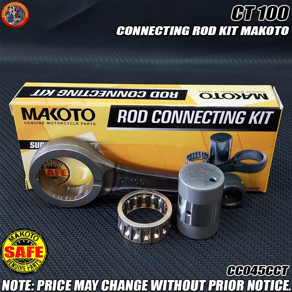 CT100 CONNECTING ROD KIT "MAKOTO" (CC045CCT) | Shopee Philippines