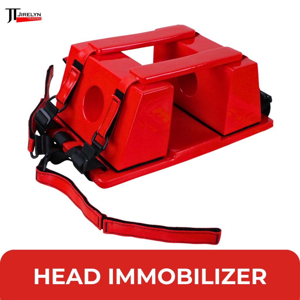 Head Immobilizer for Spine Boards - Emergency Patient Head and Neck ...
