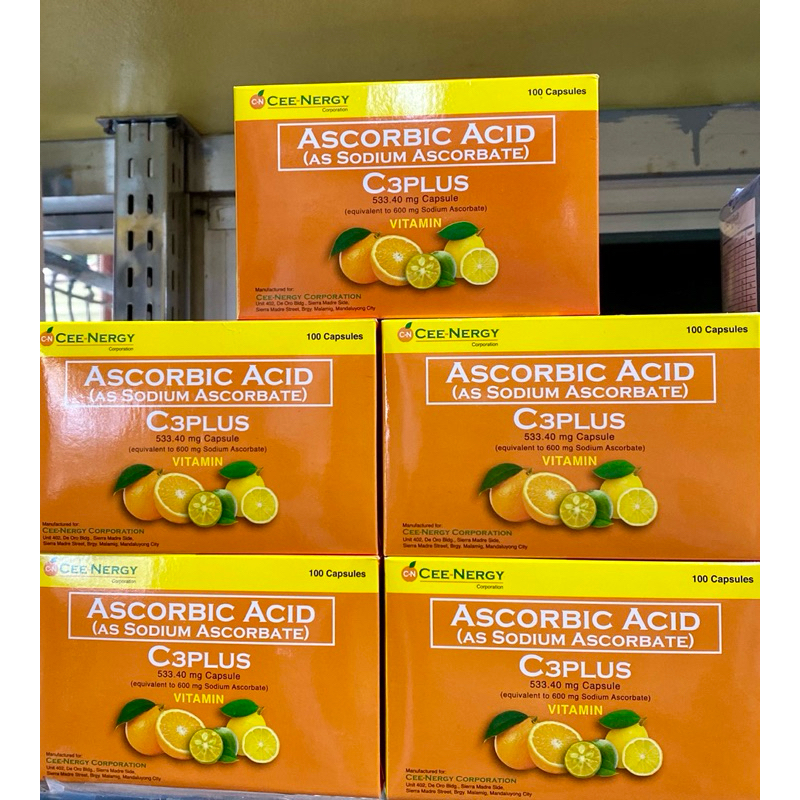 C3 PLUS Vitamin C (Alkaline Vitamin C) | Shopee Philippines