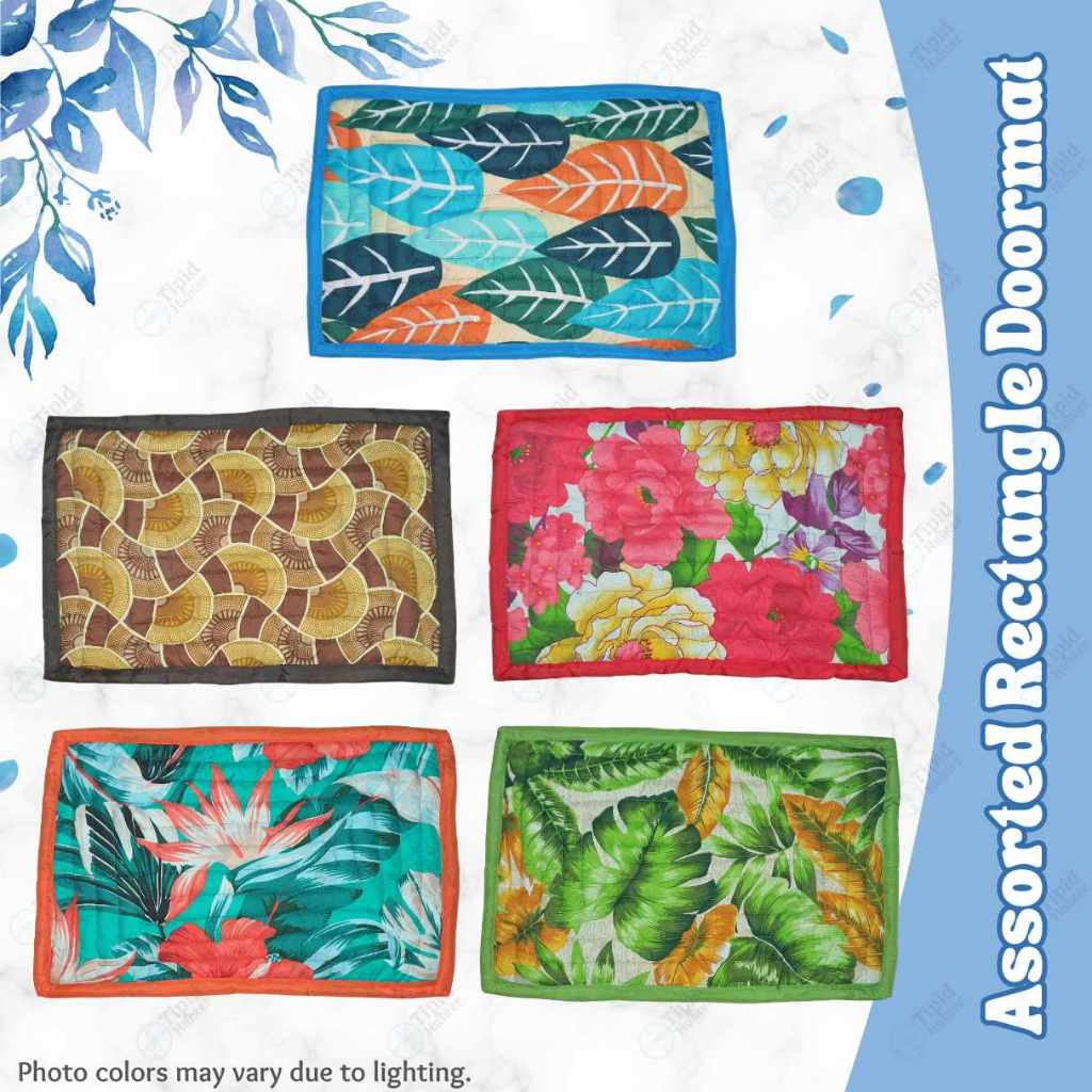 Assorted Doormat, Basahan sa Paa, Rectangle Floor mat | Shopee Philippines
