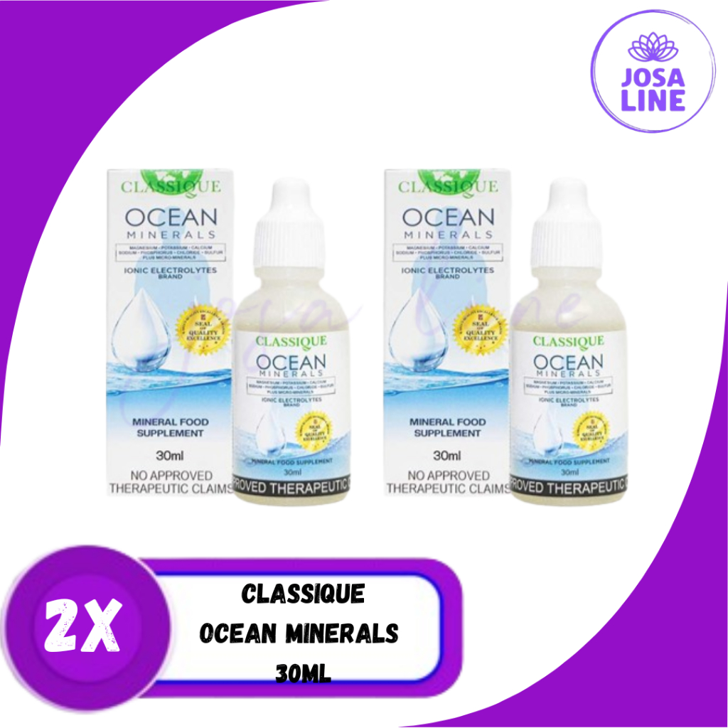 Classique Ocean Minerals 30ml (x2 BOTTLE) | Shopee Philippines