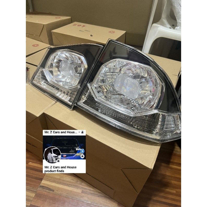 Rare Octagon Clear Tailights for Civic FD 2006-2011 (set) | Shopee ...