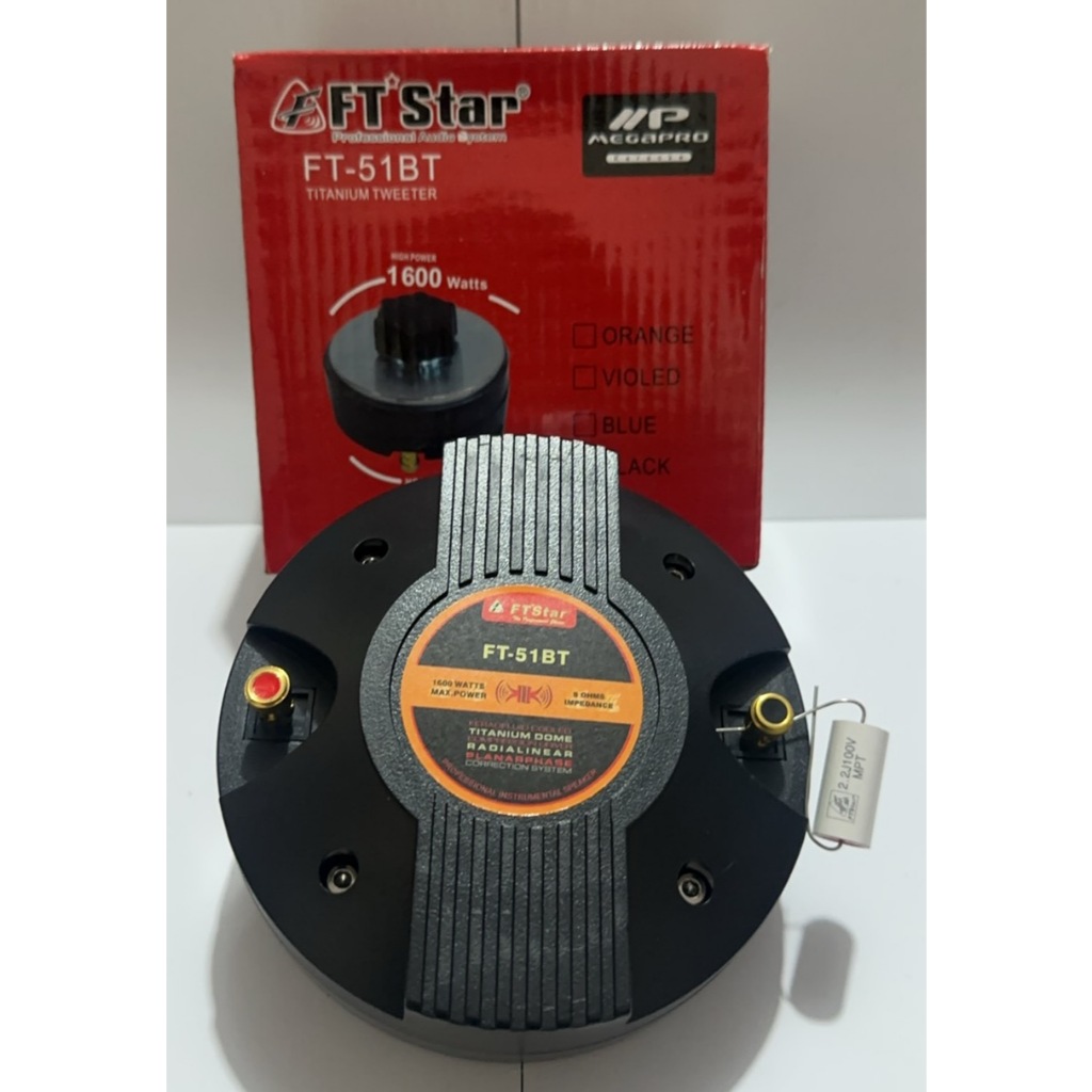 FT Star Compression Driver Unit Tweeter 1200W (FT-51BT) Heavy Duty With ...