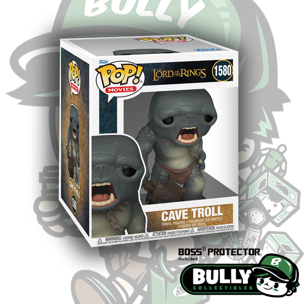 Funko POP! Super Movies: The Lord of the Rings - Cave Troll 1580 With ...
