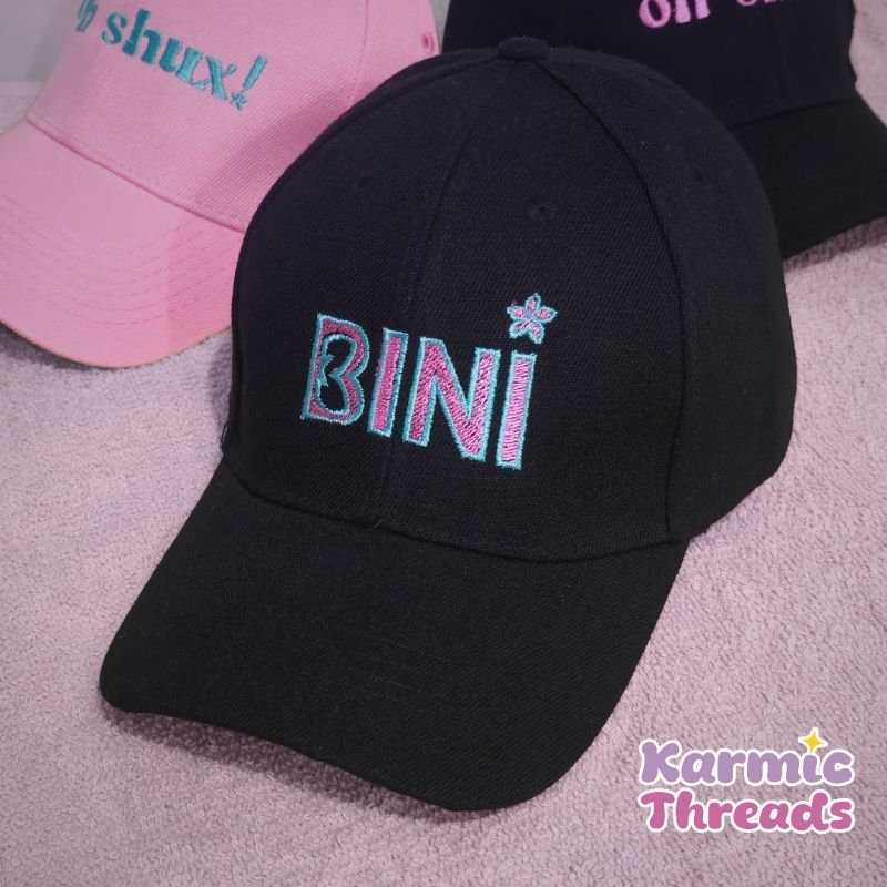 BINI Embroidered Caps by Karmic Threads | Shopee Philippines