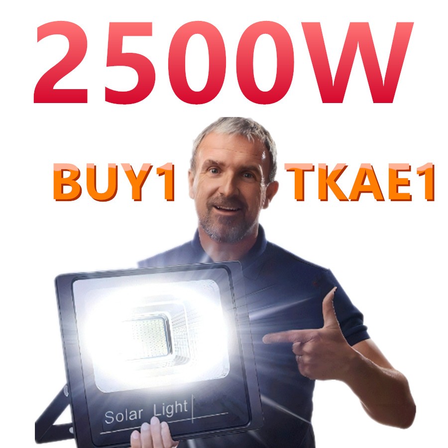 COD Heavy Duty Solar Led Outdoor Flood Light 1500W Street Lamp ...