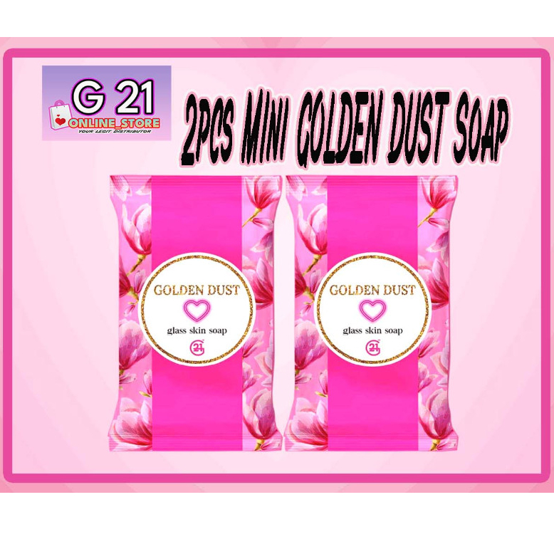 G21 WHITENING GOLDEN DUST SOAP MINI 2PCS | Shopee Philippines