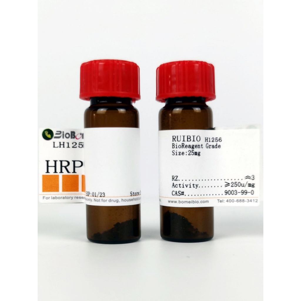 Horseradish peroxidase HRP≥250u/mg scientific research reagent CAS:9003 ...