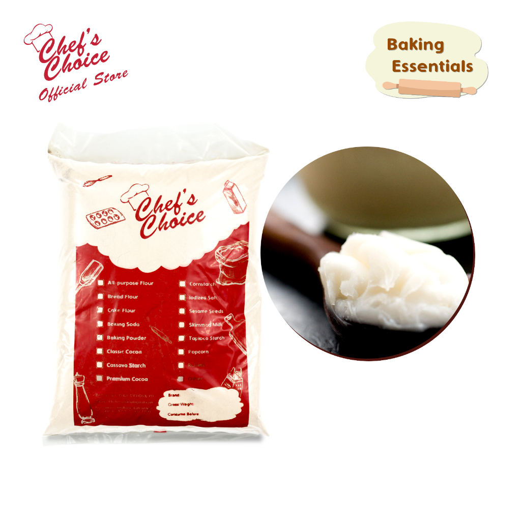 Chef's Choice SHORTENING LARD MANTIKA SA TINAPAY (For Hotcake, Bread ...