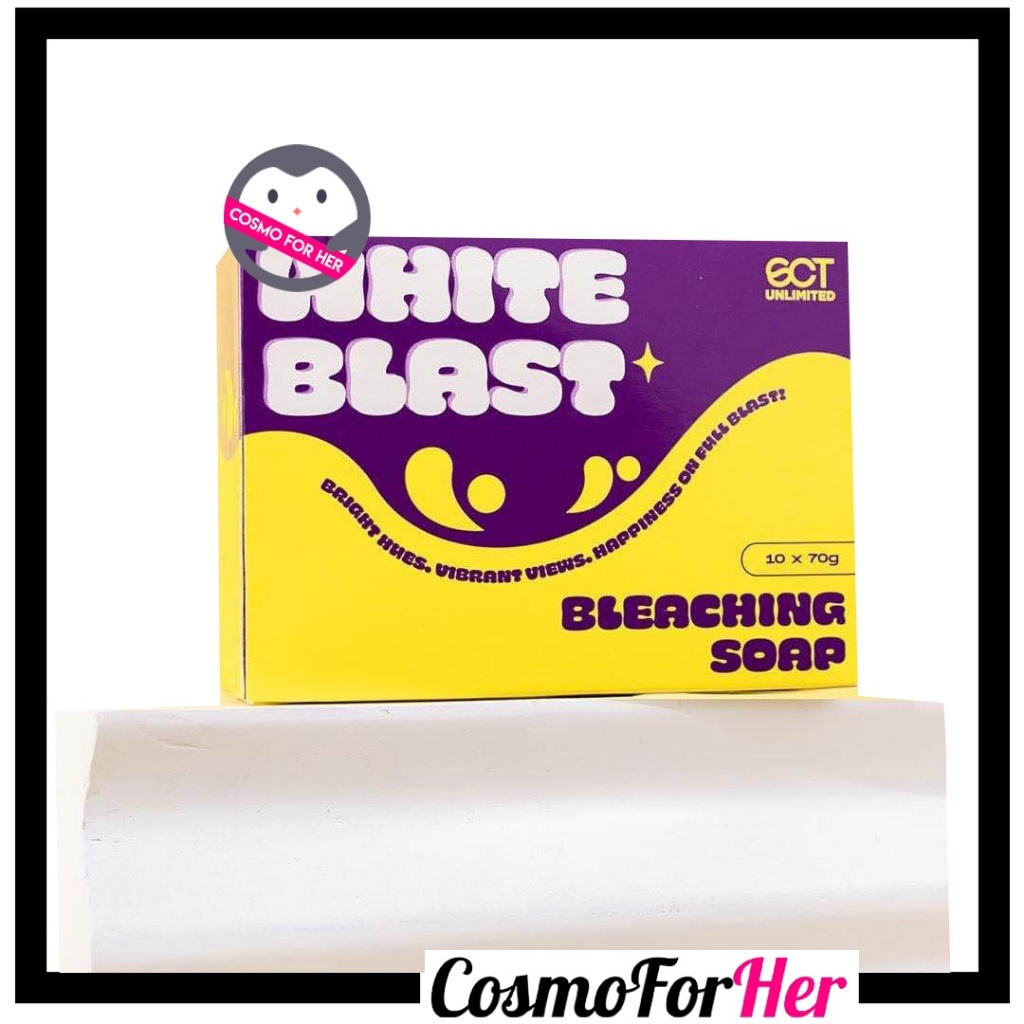 Authentic SCT Unlimited White Blast Bleaching Soap 70g | Shopee Philippines