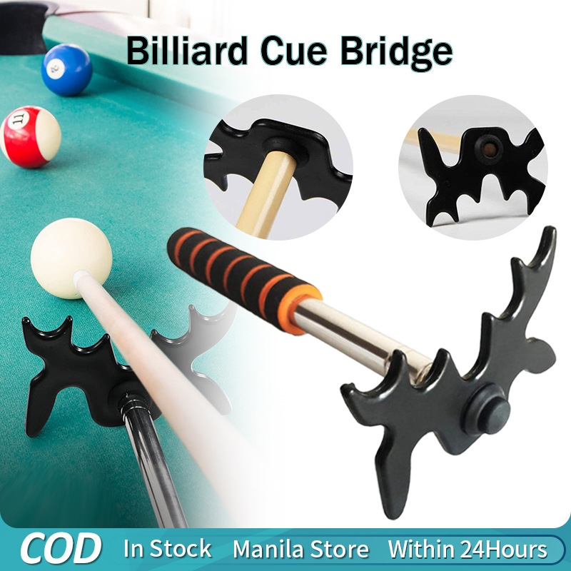 Pool Cue Snooker Pool Bridge Retractable Billiards Cue Rest with ...