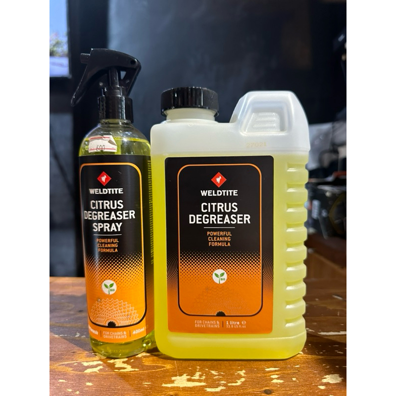 Weldtite Citrus Degreaser (Bike Drivetrain Cleaning formula) | Shopee ...