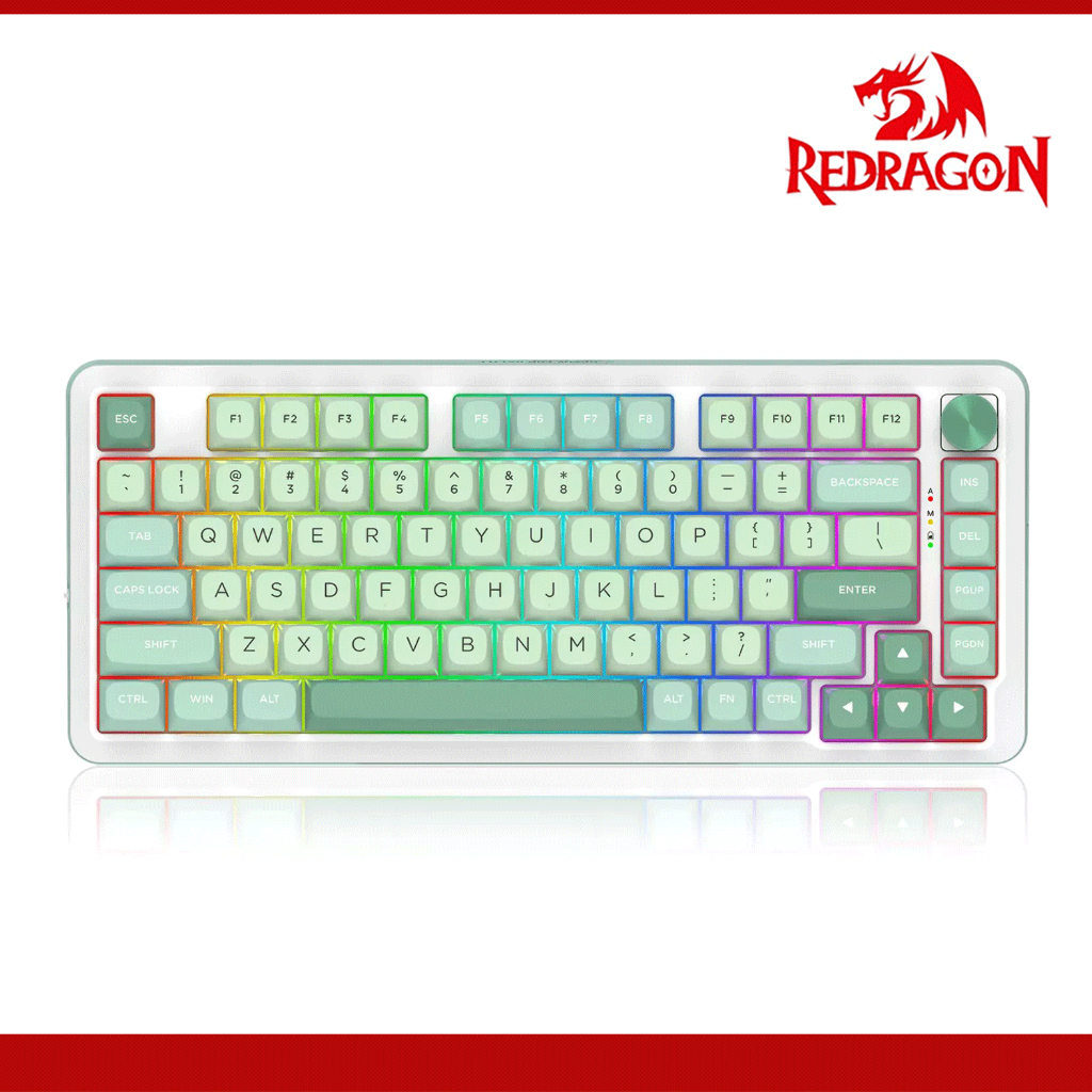 Redragon K681MG-RGB-PRO Cyrus Pro 75% layout wireless Gasket mounted ...