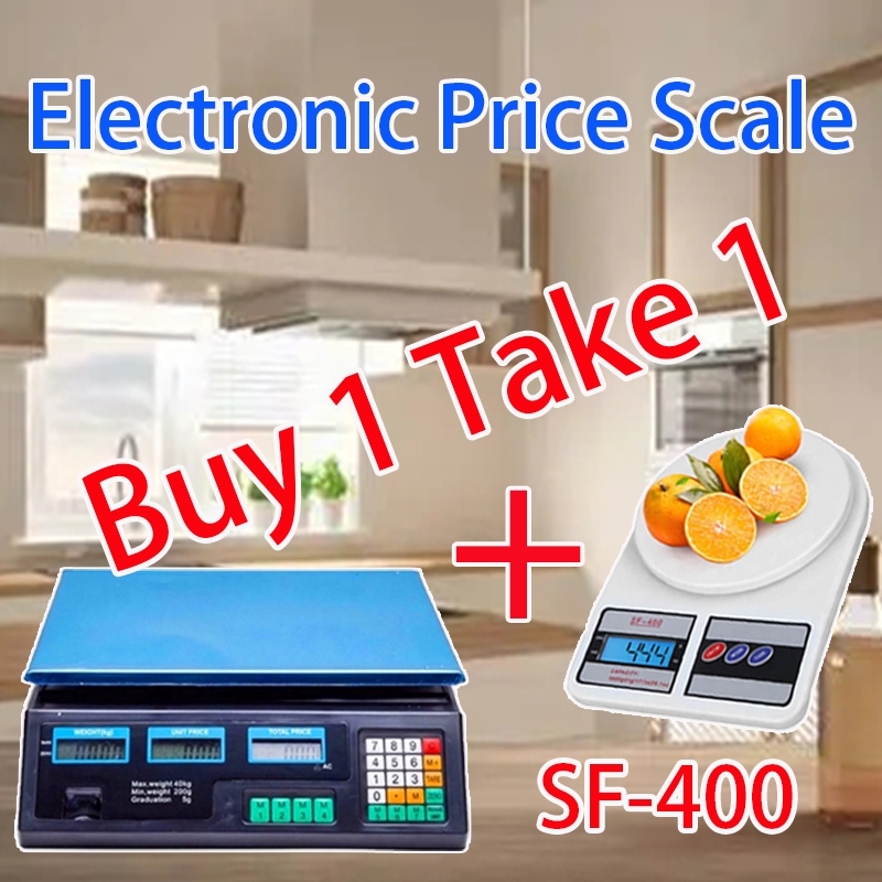 Electronic Food Meat Digital Weighing Scale Computing Pricing Scale ...