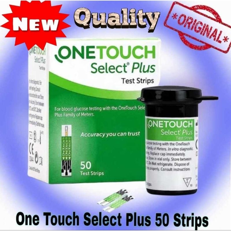 One Touch Select PLUS 50strips per box (ORIGINAL) | Shopee Philippines