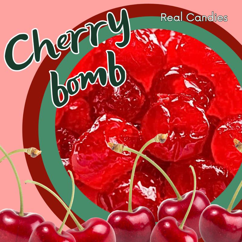 CHERRY BOMB- Sour tajin & Chamoy snack- Real Candies 235 grams | Shopee Philippines