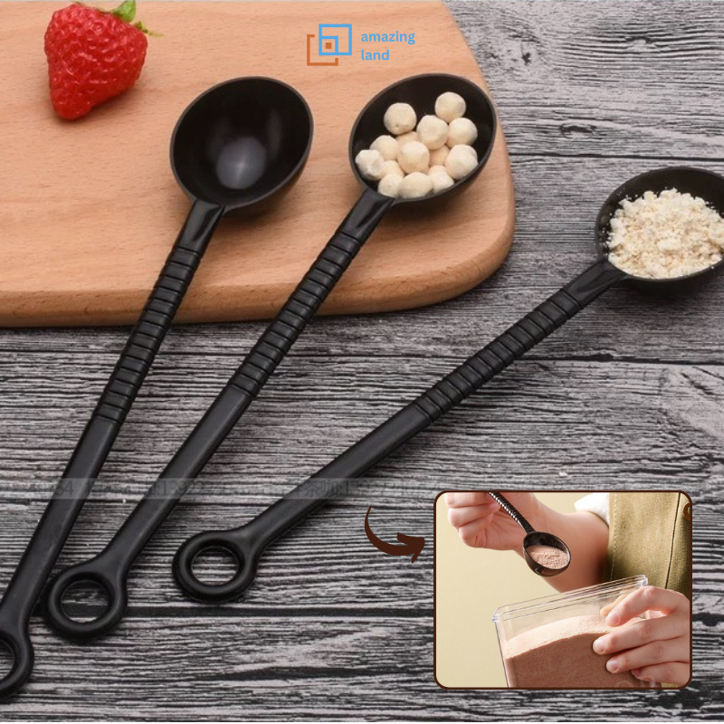 1pc Powder Scooper With Long Handle Scooper Coffee Bean 10g Sauce Water ...