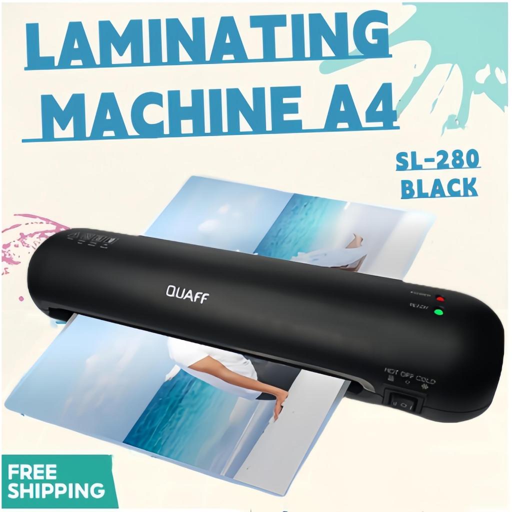 QUAFF SL280 Laminator A4 Size Hot and Cold Laminating Machine | Shopee ...