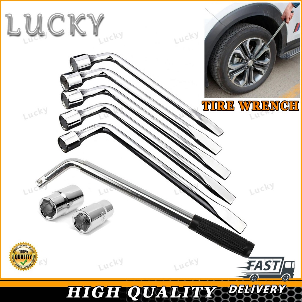 Lucky Car Tire Wrench M17 M19 M21 M22 L Type Wrench All Sizes Available ...