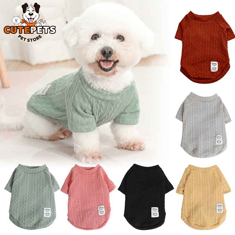 Dog Clothes Puppy Cute Clothes Pet Clothes Pet Autumn and Winter Warm ...