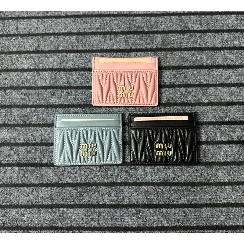 Wallet Card Holder Mui Mui | Shopee Philippines
