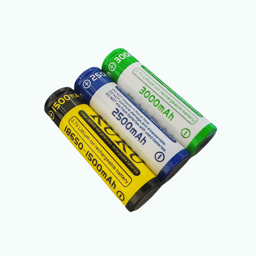 Kuku 18650# 3.7V Lithium-ion rechargeable Battery 3500mAh 3000mAh ...