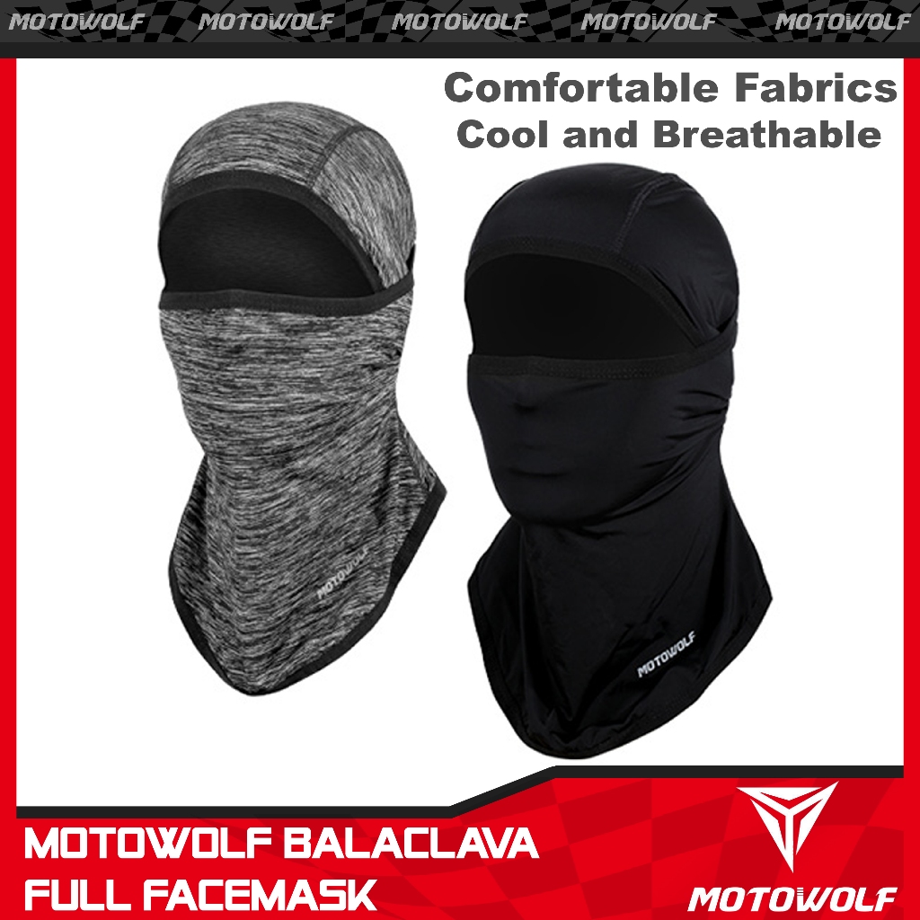 Motowolf balaclava full face mask cool protection breathable and ...