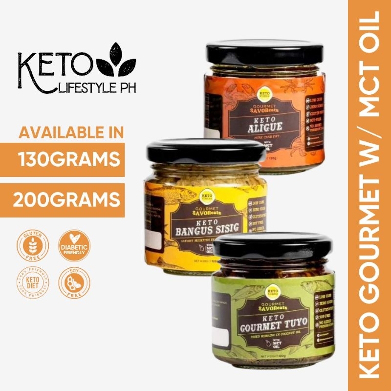 Keto Kusina's Gourmet (Keto Aligue, Bagus Sisig, Tuyo) | Shopee Philippines