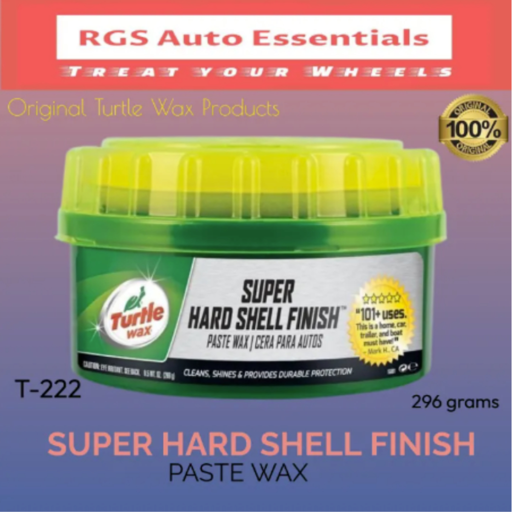 Turtle Wax Super Hard Shell Finish Paste Wax | Shopee Philippines