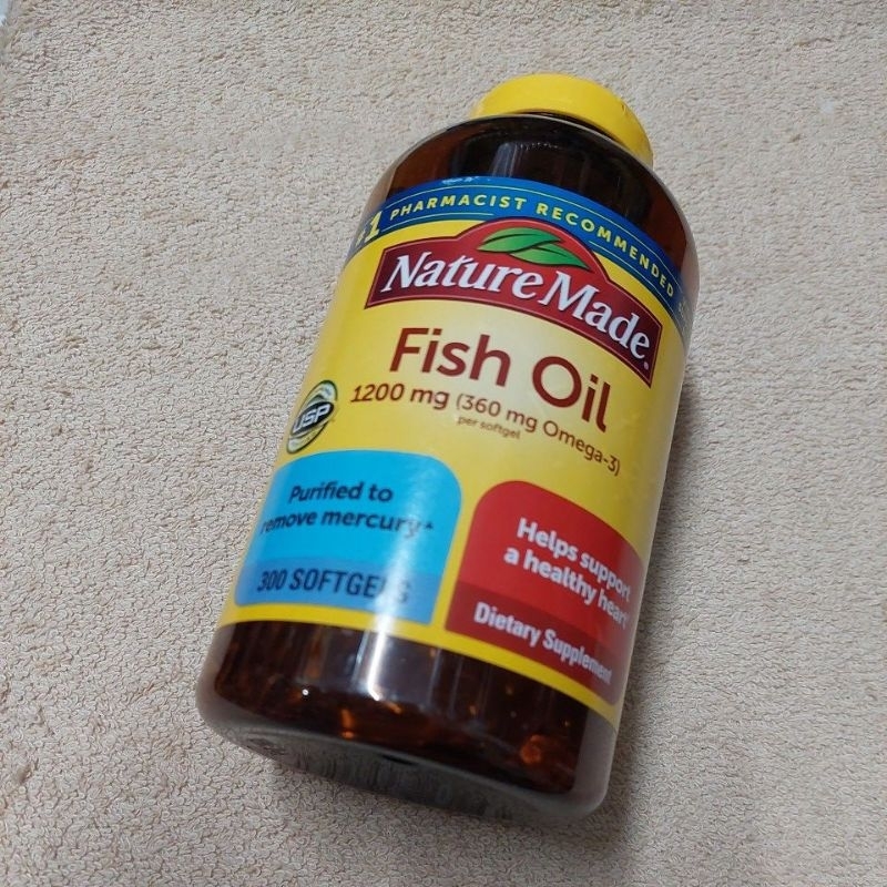 Nature Made Fish Oil 1200mg Omega-3 360mg | Shopee Philippines