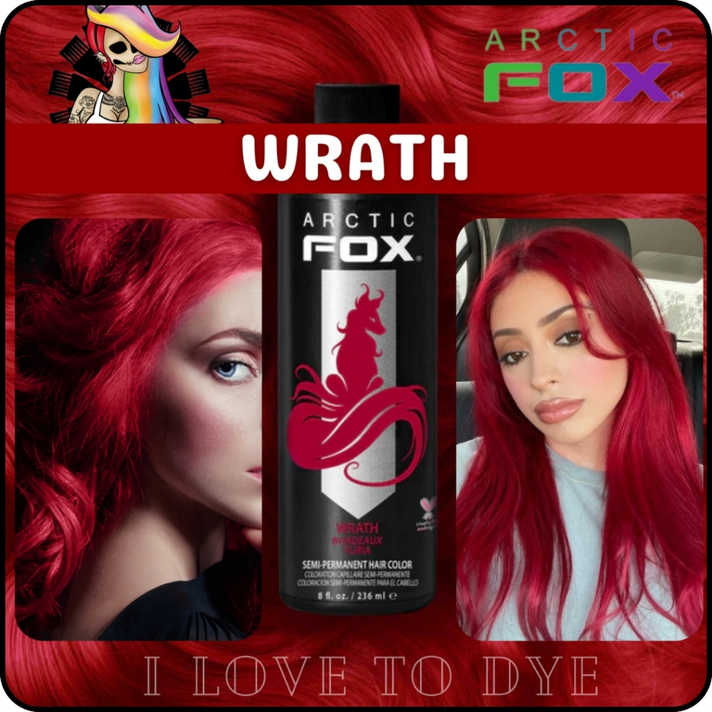 [I Love to Dye] Arctic Fox Wrath Semi Permanent Hair Dye | Shopee ...
