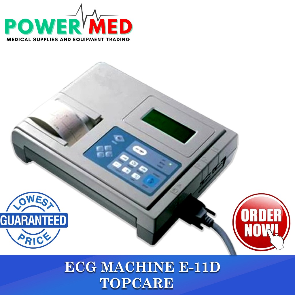 ECG MACHINE E-11D TOPCARE | Shopee Philippines